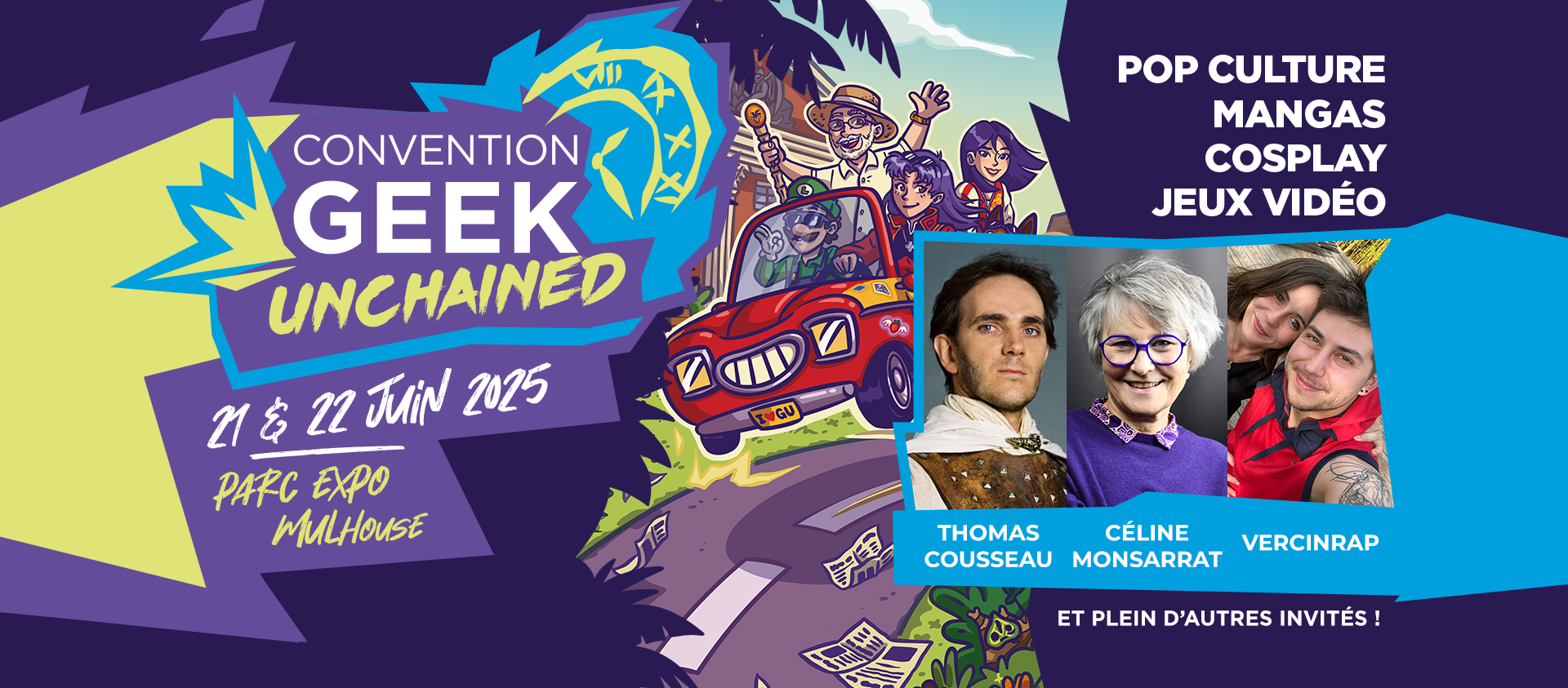 Informations pratiques - Convention Geek Unchained